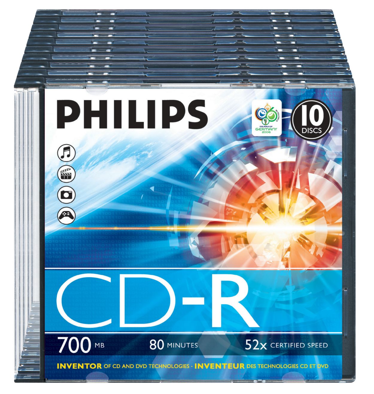 CD-R CR7D5NS10/00 | Philips