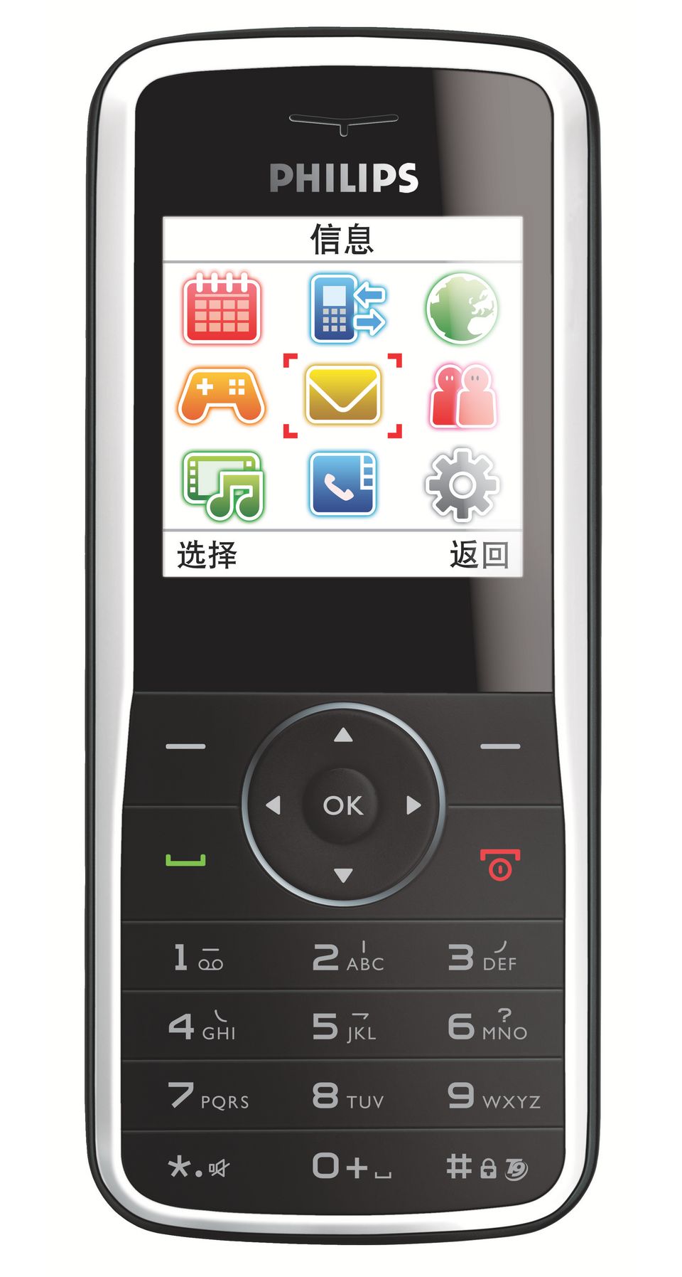 Mobile Phone CT0198BLK/40 | Philips