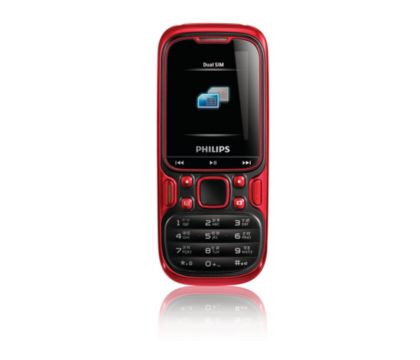 Mobile Phone CTE122RED/00 | Philips