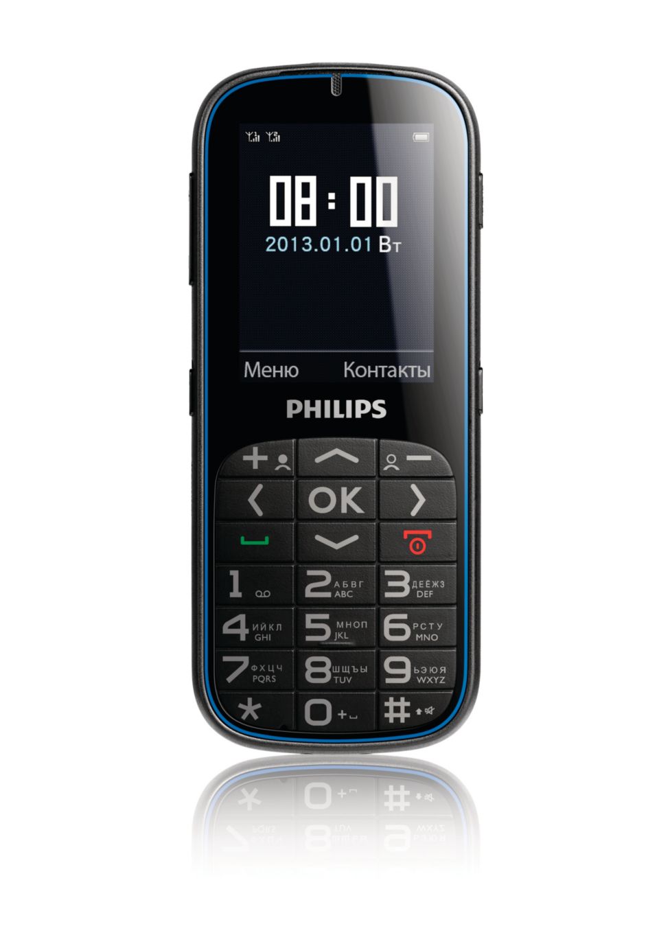 Xenium Мобильный телефон CTX2301BK/00 | Philips