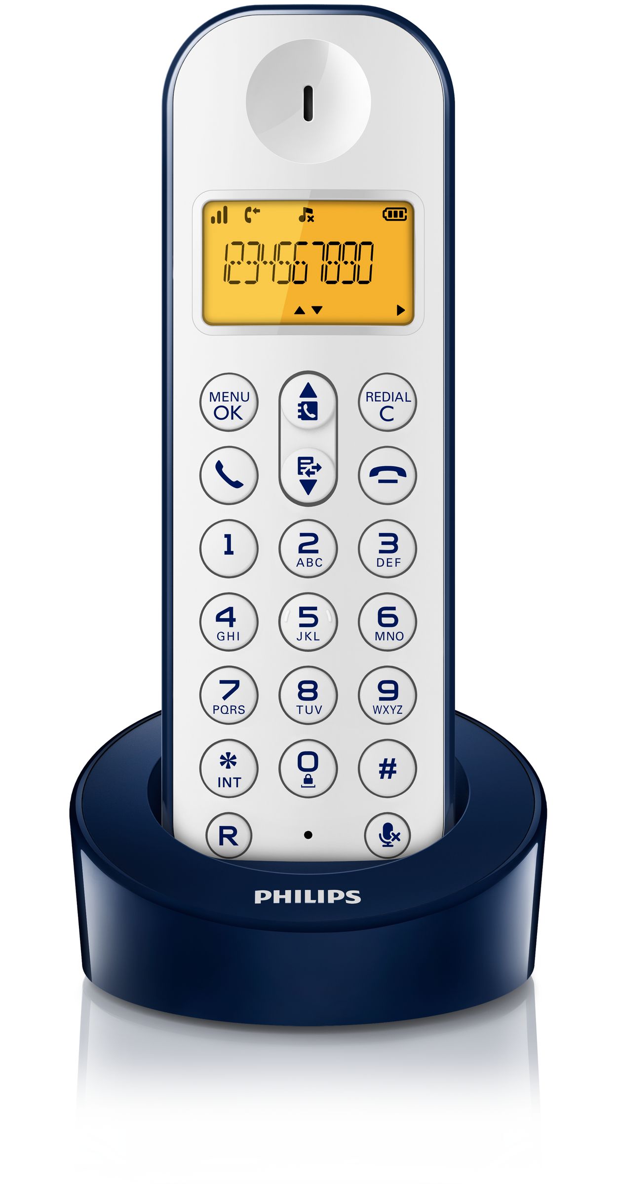 Téléphone sans fil D1201WD/FR | Philips