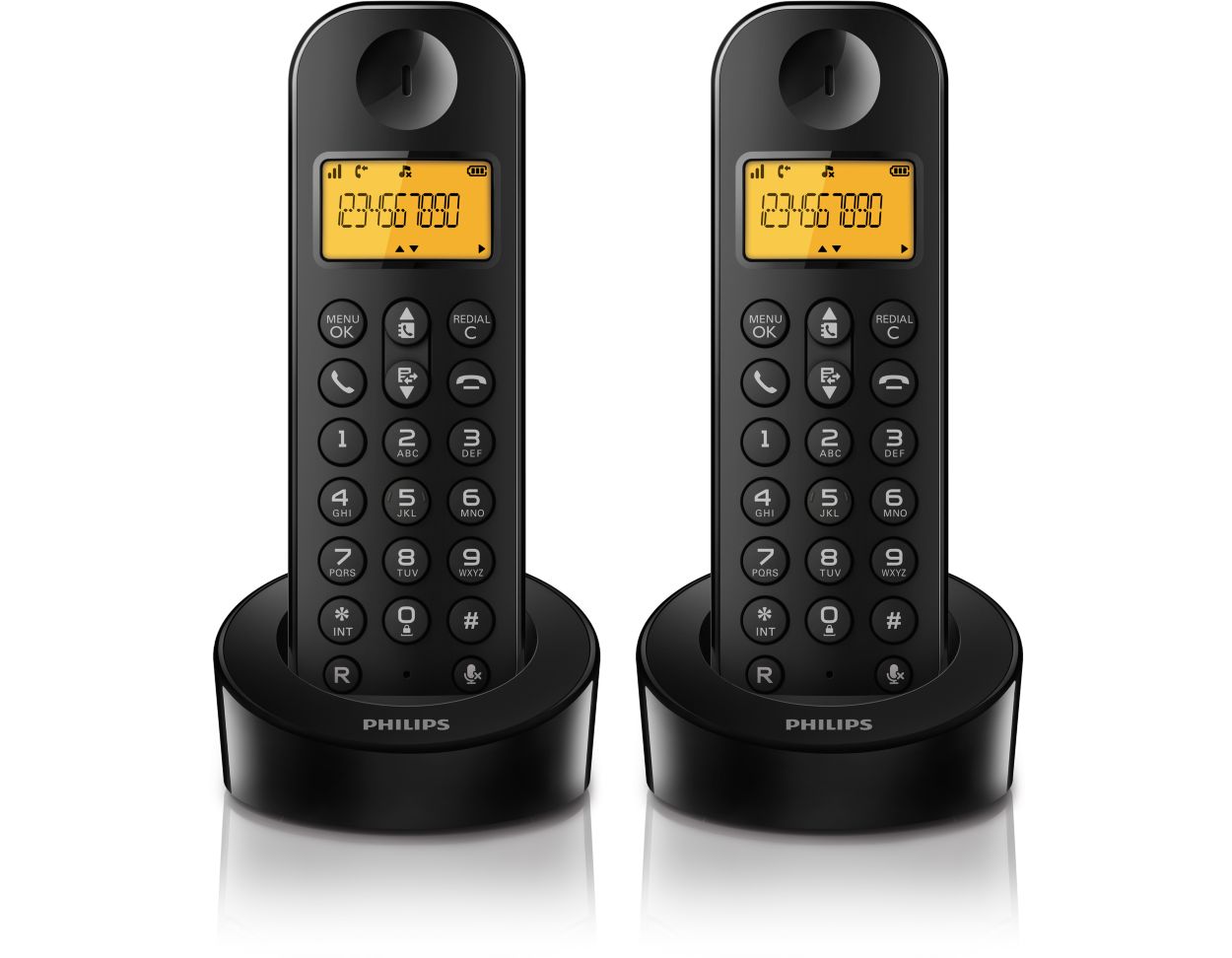 Cordless phone D1202B/90 | Philips