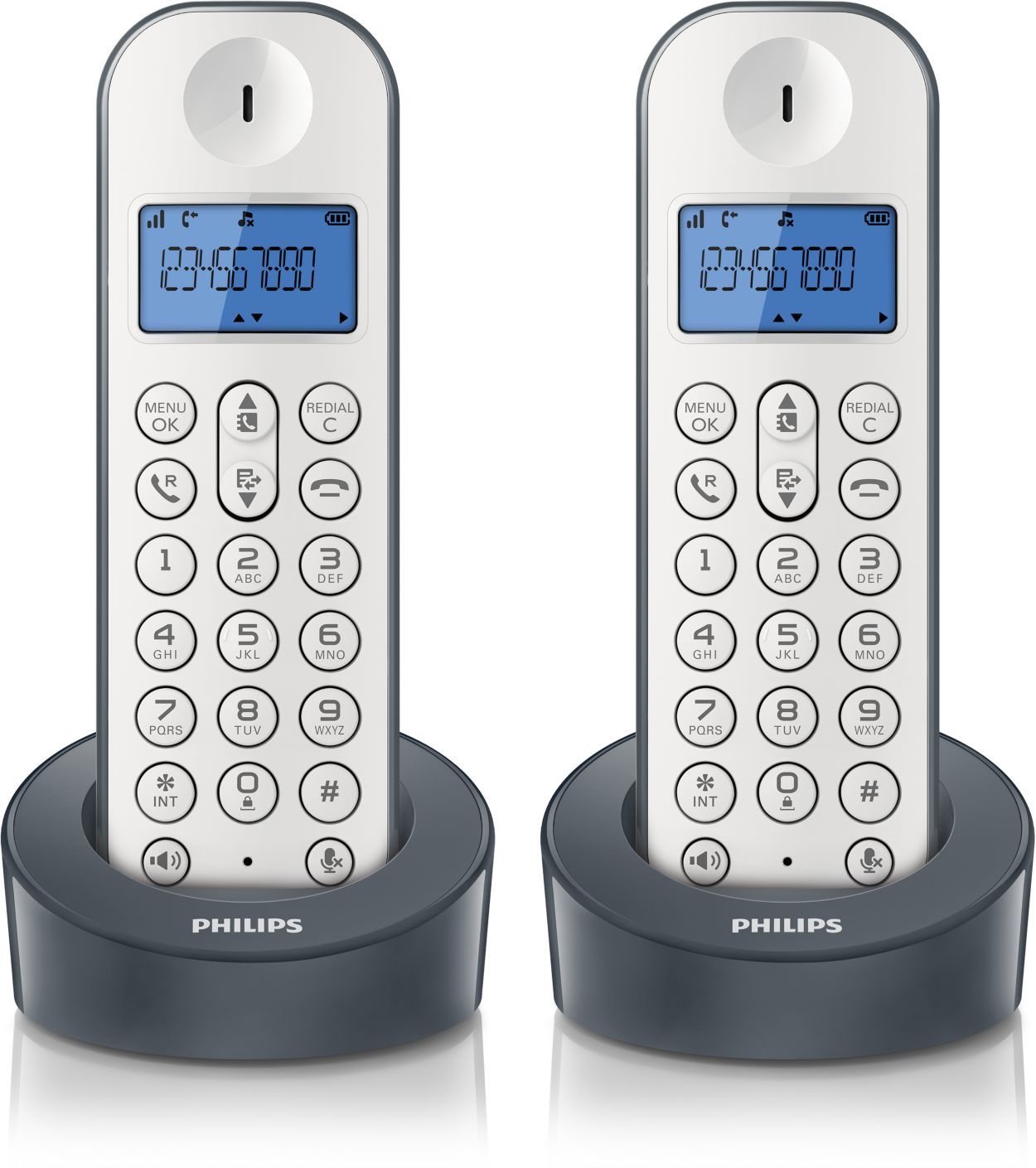 Téléphone sans fil D1212WG/FT | Philips
