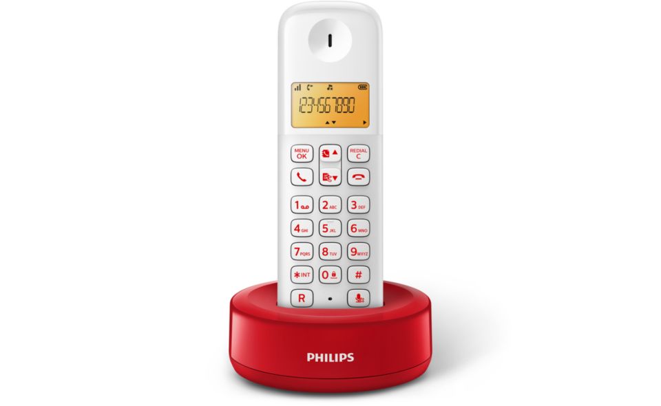 Cordless phone D1301WR/90 | Philips