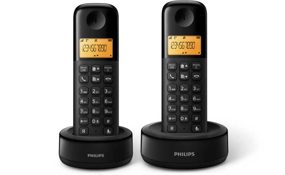 Telefono cordless D1302B/23 | Philips