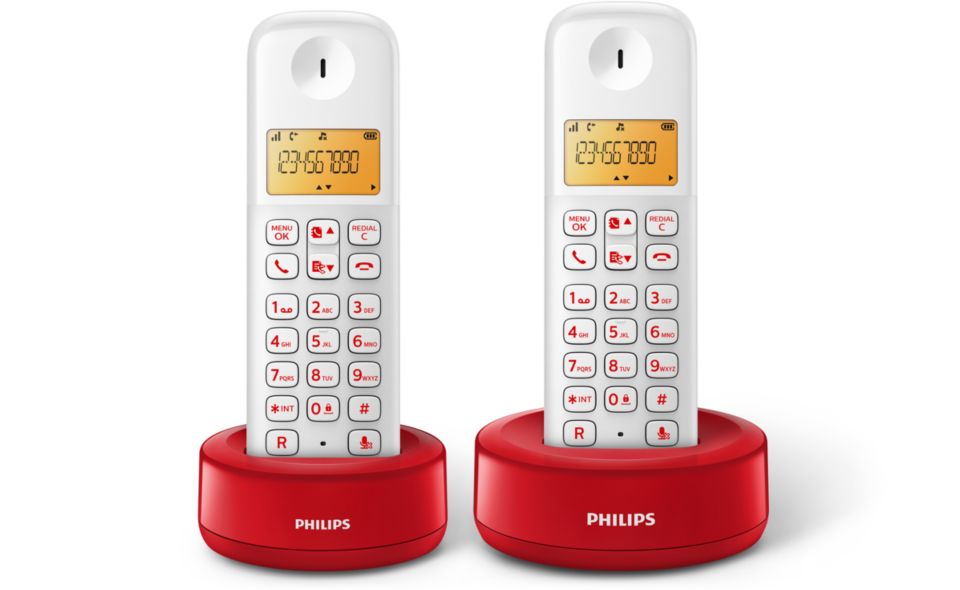 Cordless phone D1302WR/90 | Philips