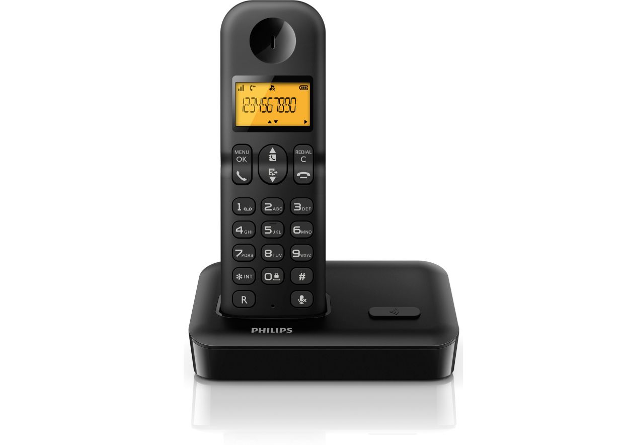 Cordless phone D1501B/05 | Philips