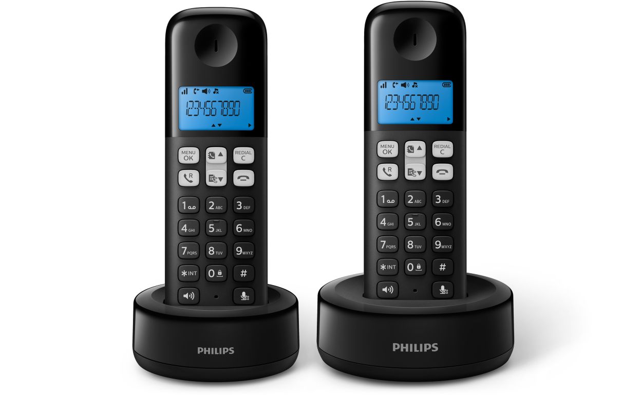 Schnurloses Telefon D1612B/34 | Philips