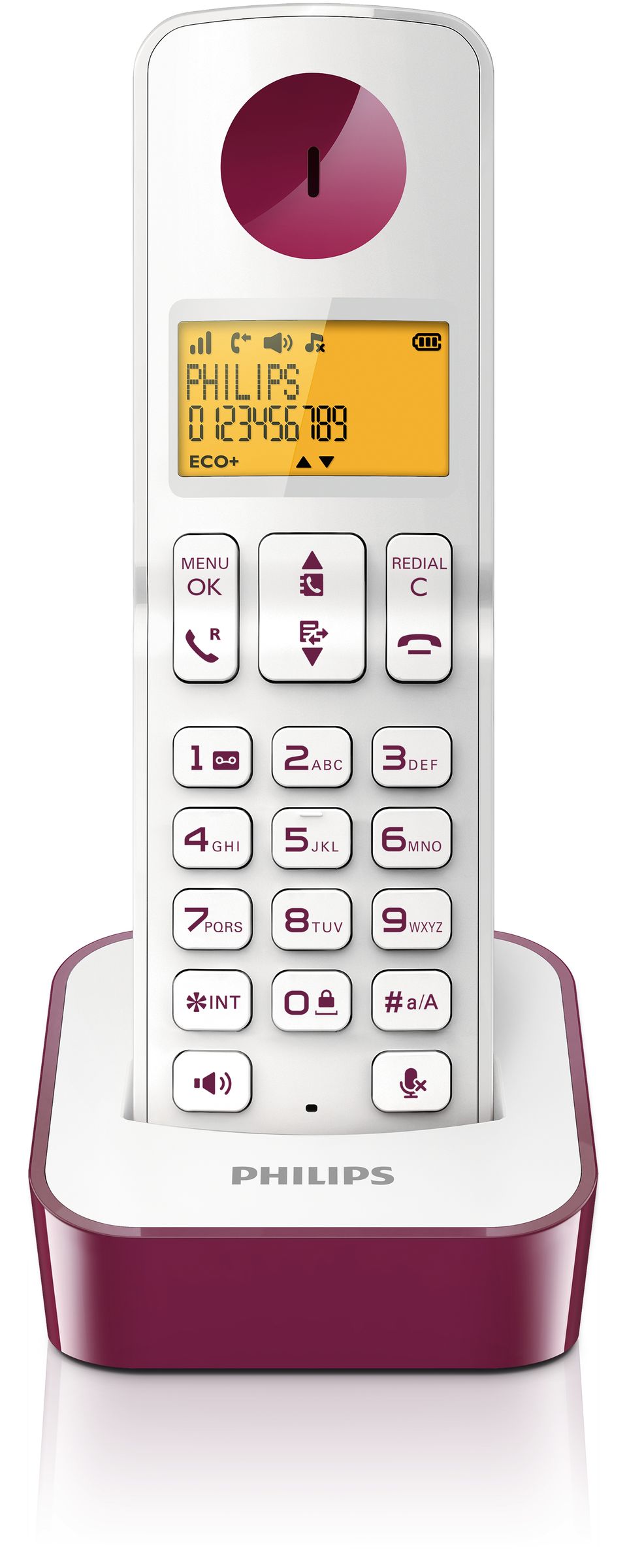 Cordless phone D2101WP/90 | Philips