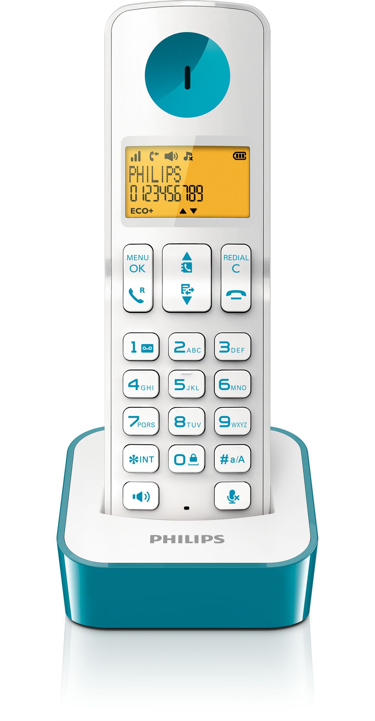 Cordless phone D2101WT/90 | Philips