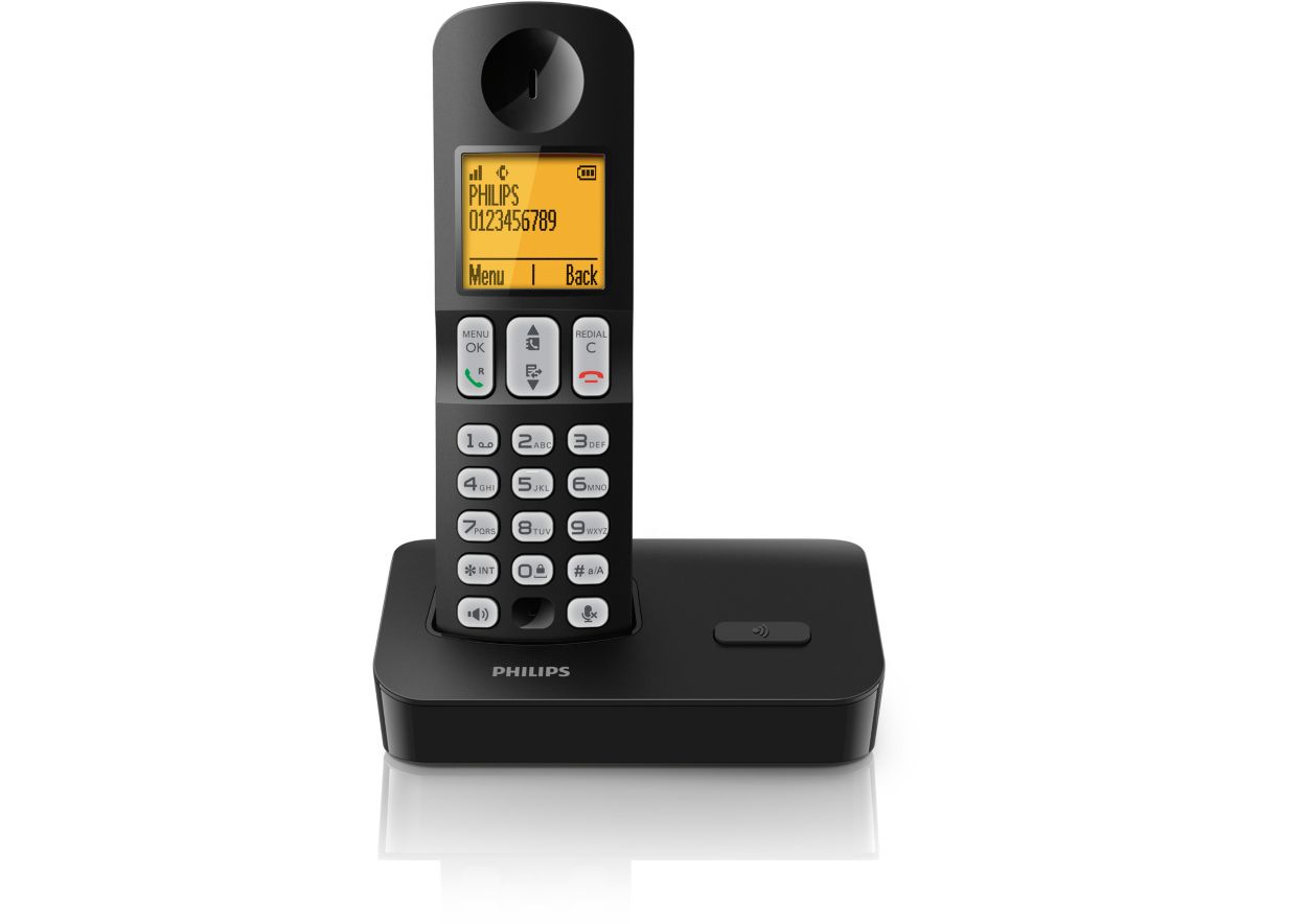 Telefon bezprzewodowy D4001B/53 | Philips