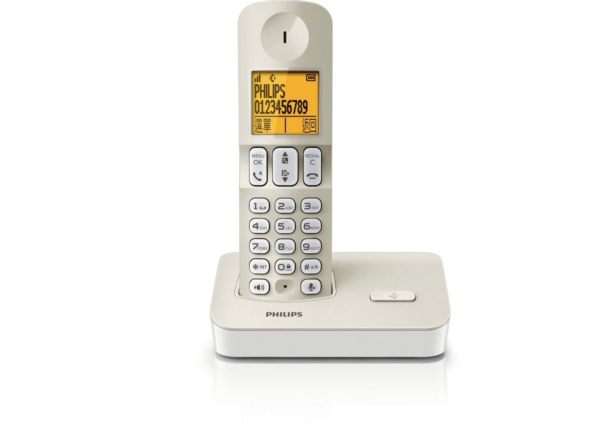 Cordless phone D4001C/90 | Philips