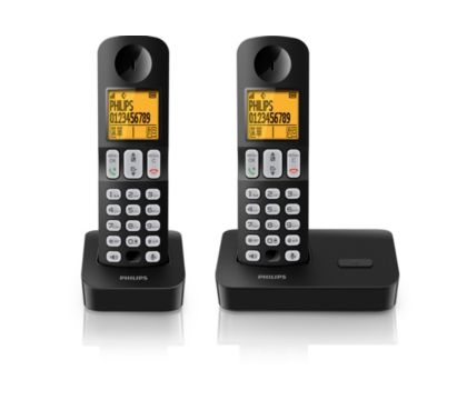 Cordless phone D4002B/90 | Philips