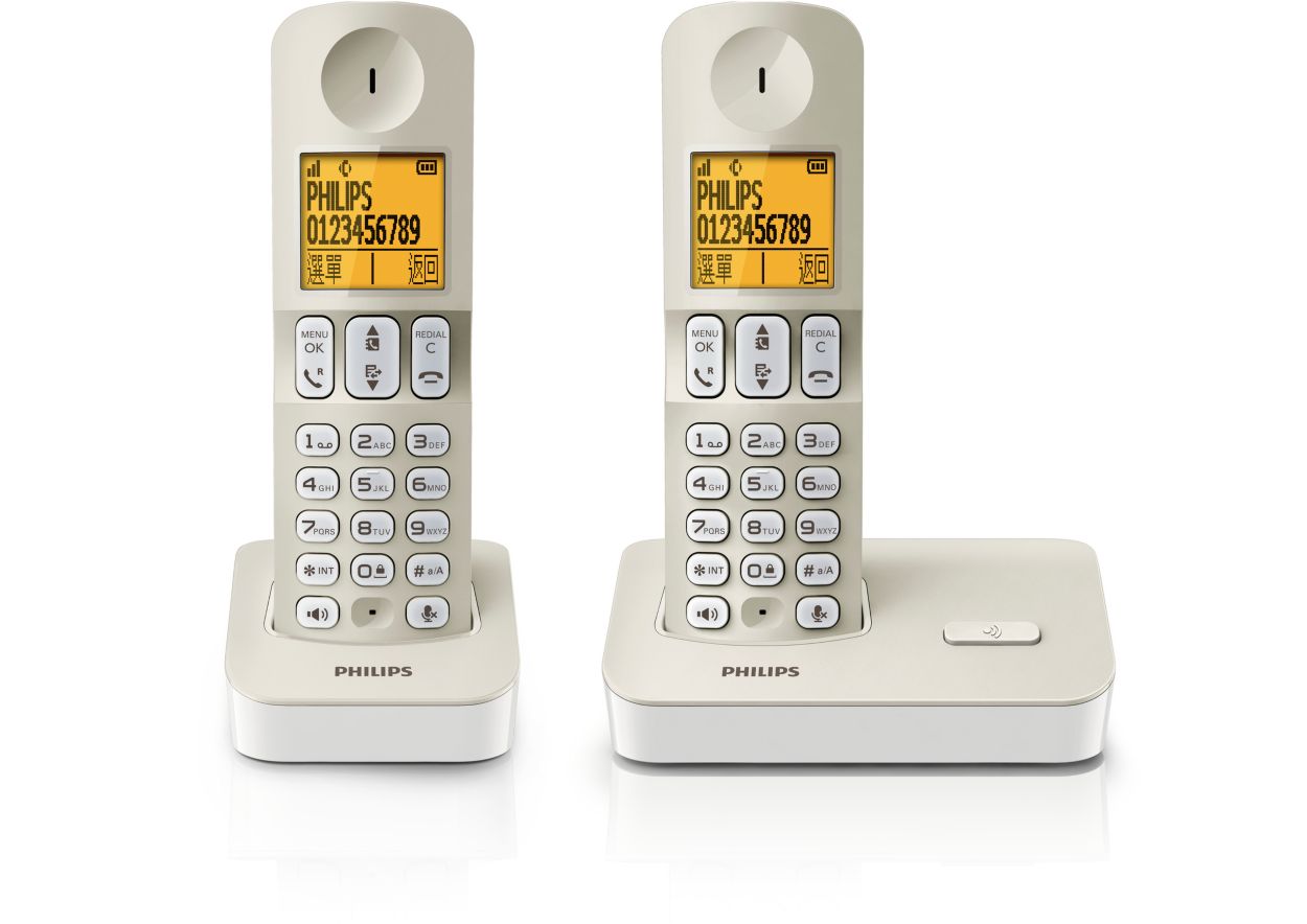 Cordless phone D4002C/90 | Philips