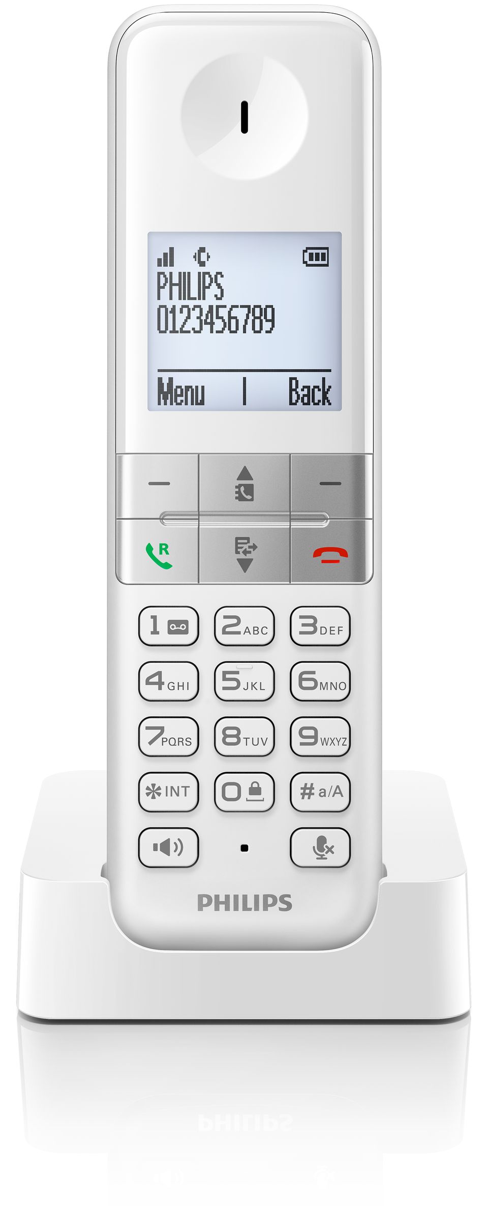 Téléphone fixe sans fil D4501W/38 | Philips
