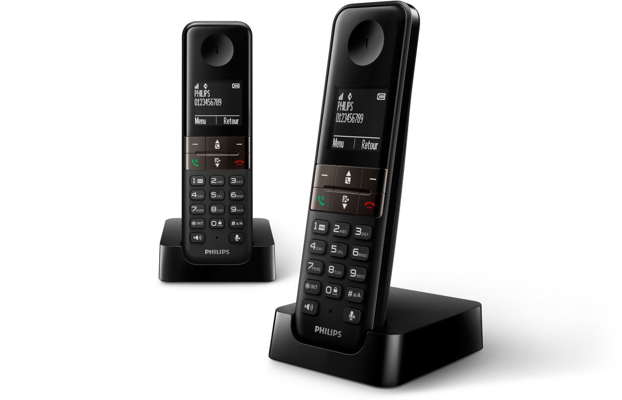 Telefono cordless D4702B/01 | Philips