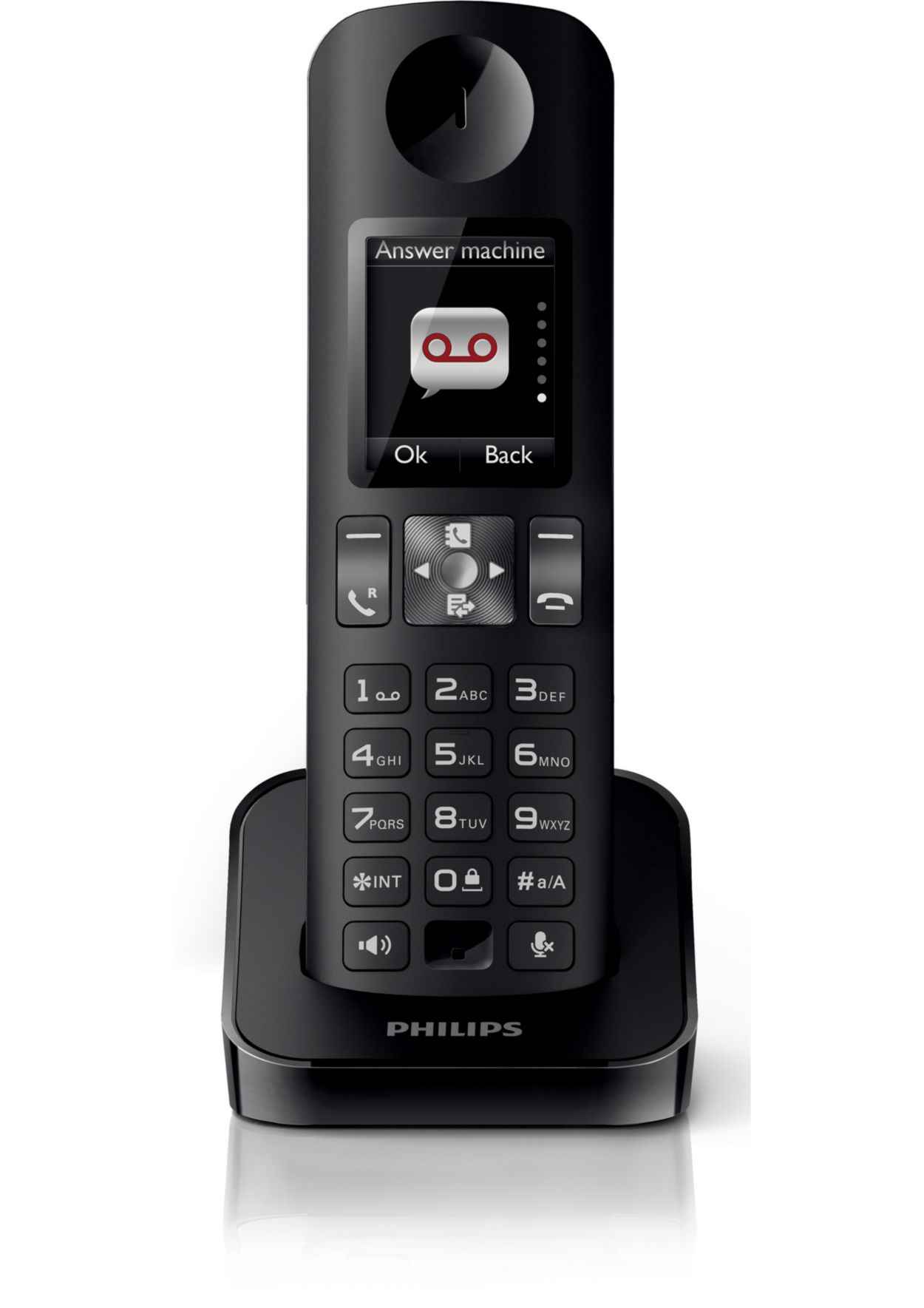 Extra handset voor draadloze telefoon D6050B/12 | Philips