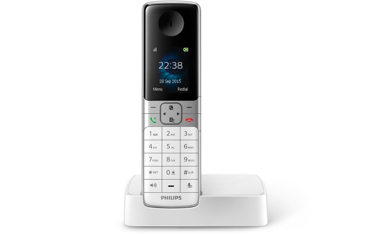 Téléphone fixe sans fil D6301W/38 | Philips