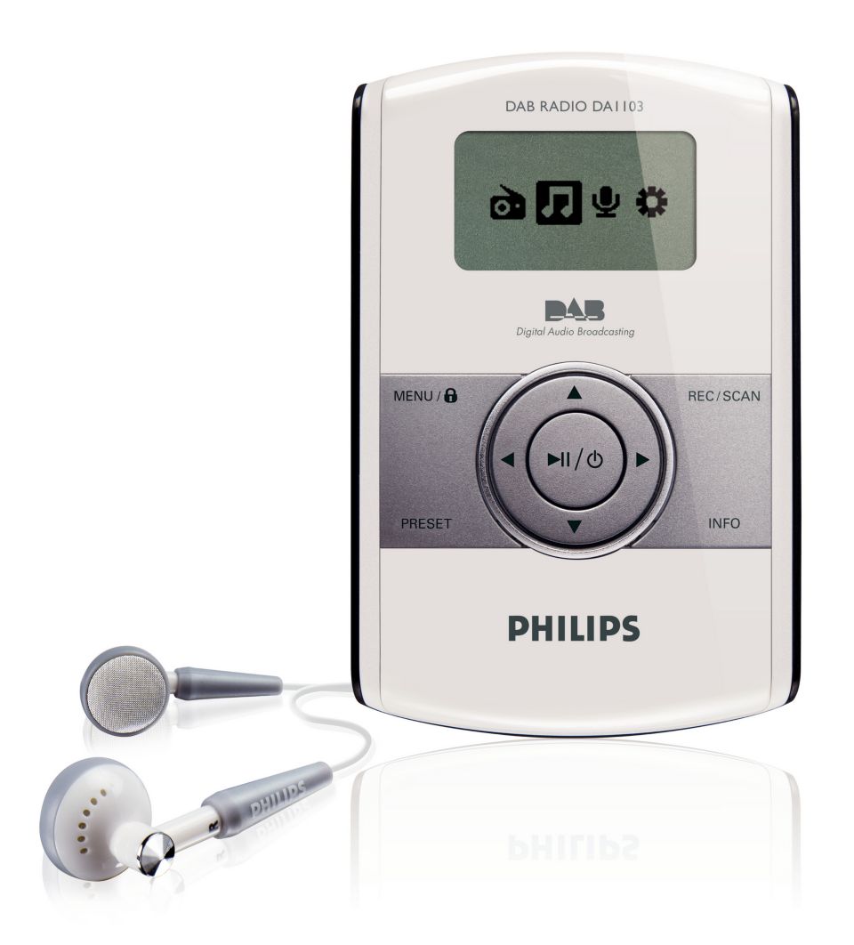 Portable Radio DA1103/05 | Philips