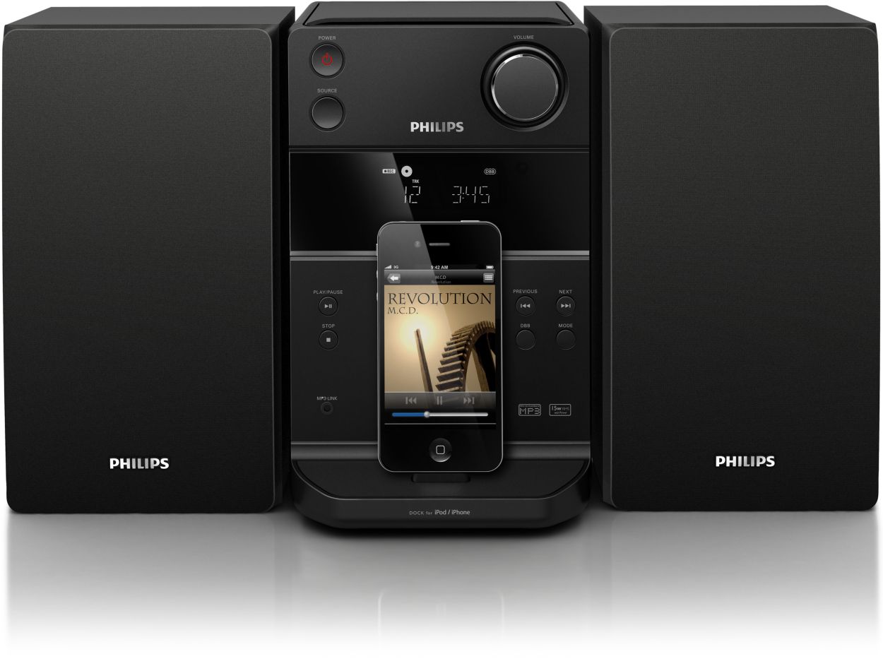 Micro music system DCM186B/79 | Philips