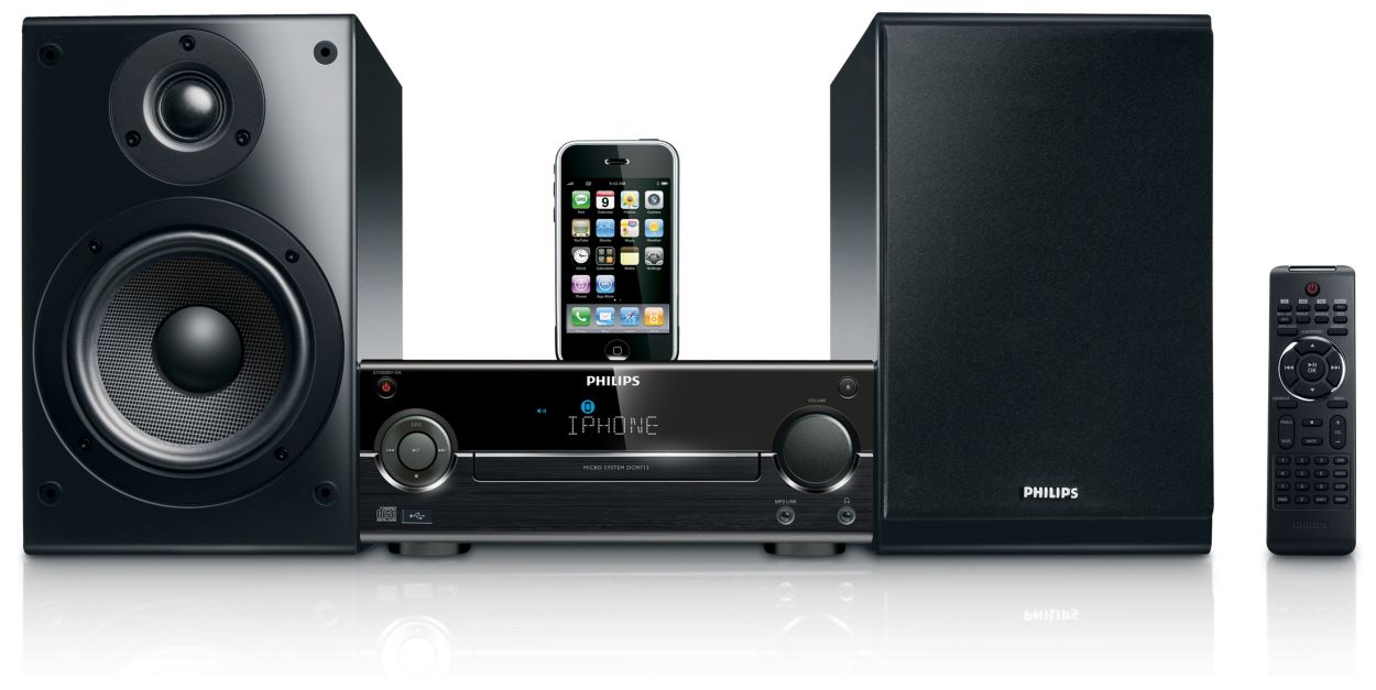 Component Hi-Fi system DCM713/12 | Philips