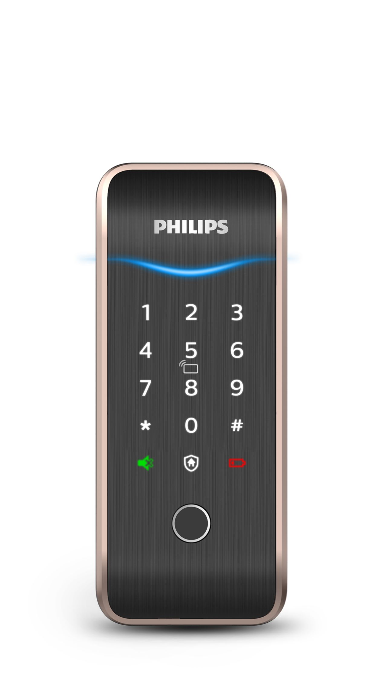 Smart rim lock DDL151Z00GB/97 | Philips