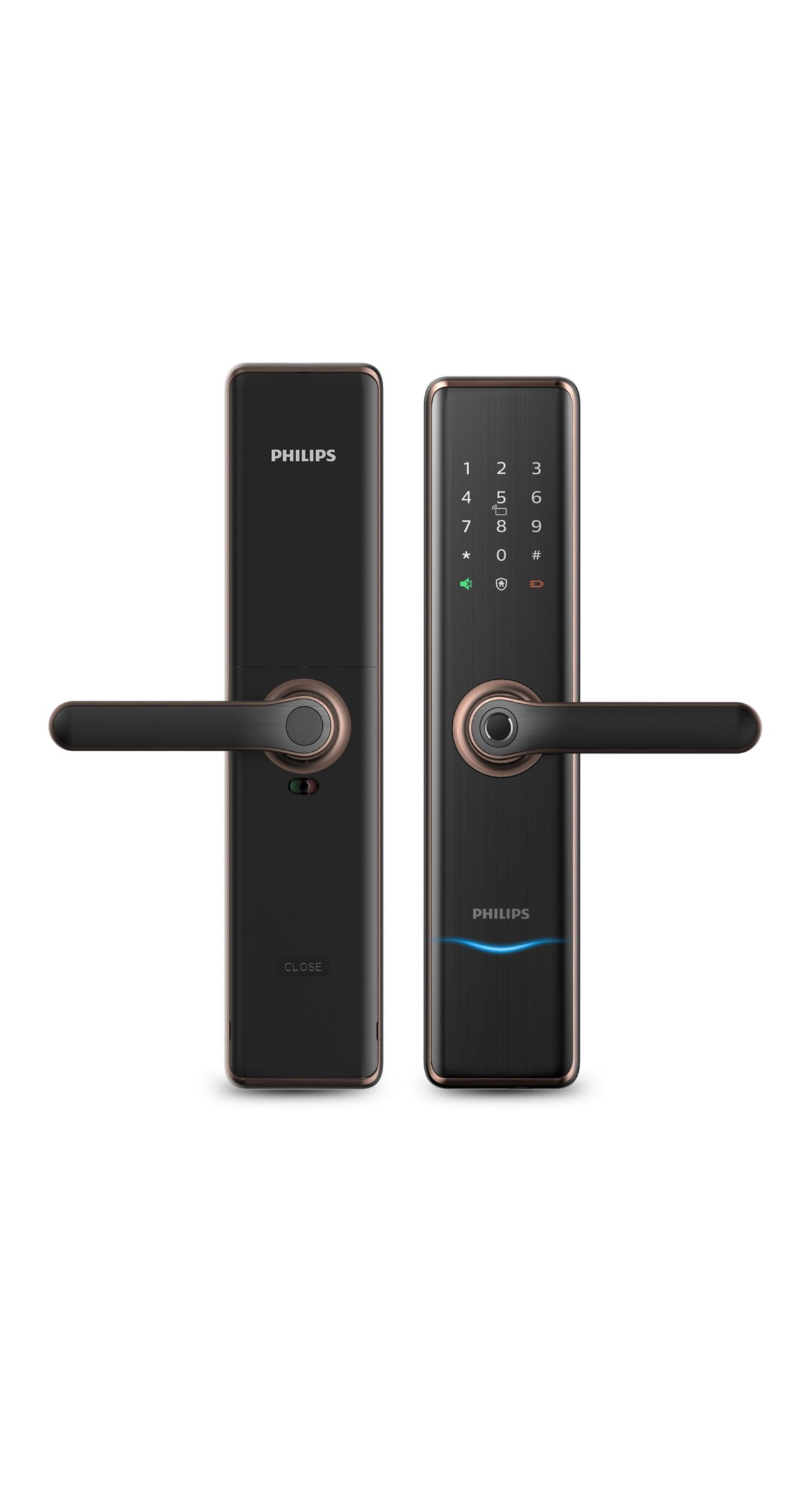 Smart lever door lock DDL173LCGCW/30 | Philips