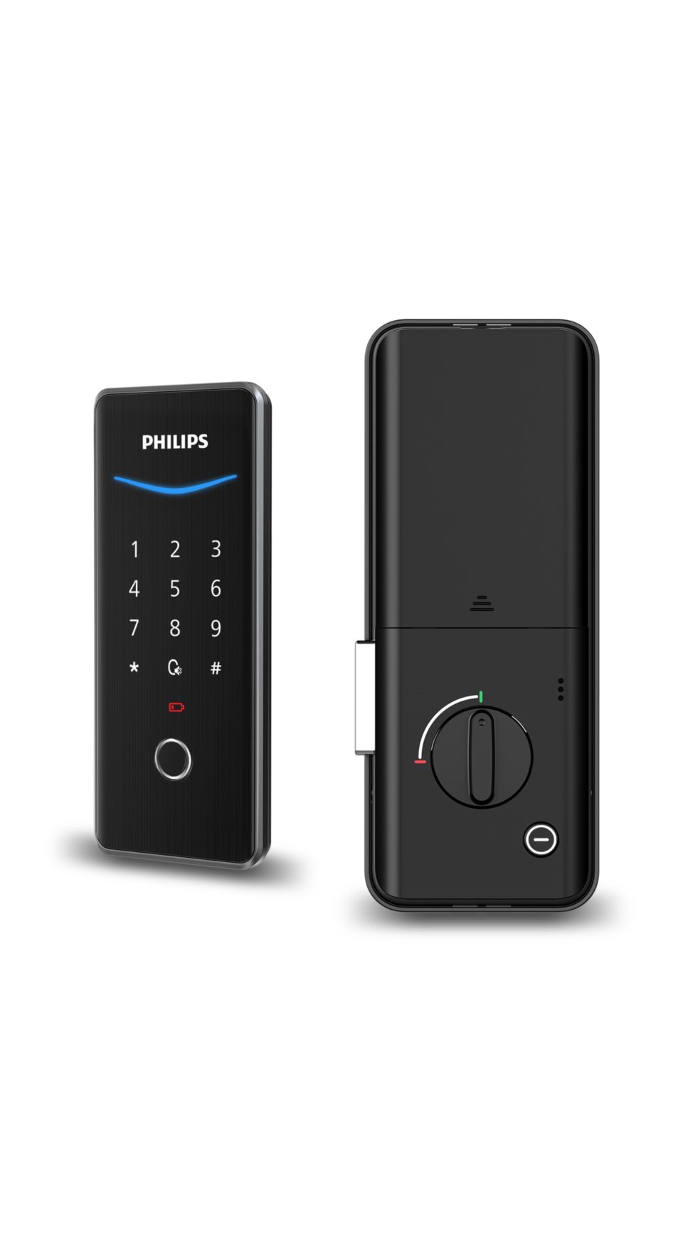 Smart rim lock DDL502Q00BB/00 | Philips