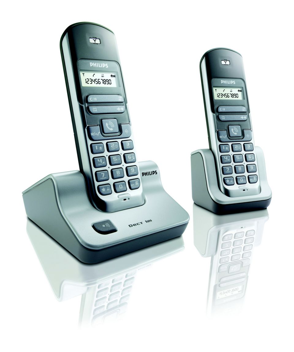 Telefono cordless DECT1212S/08 | Philips