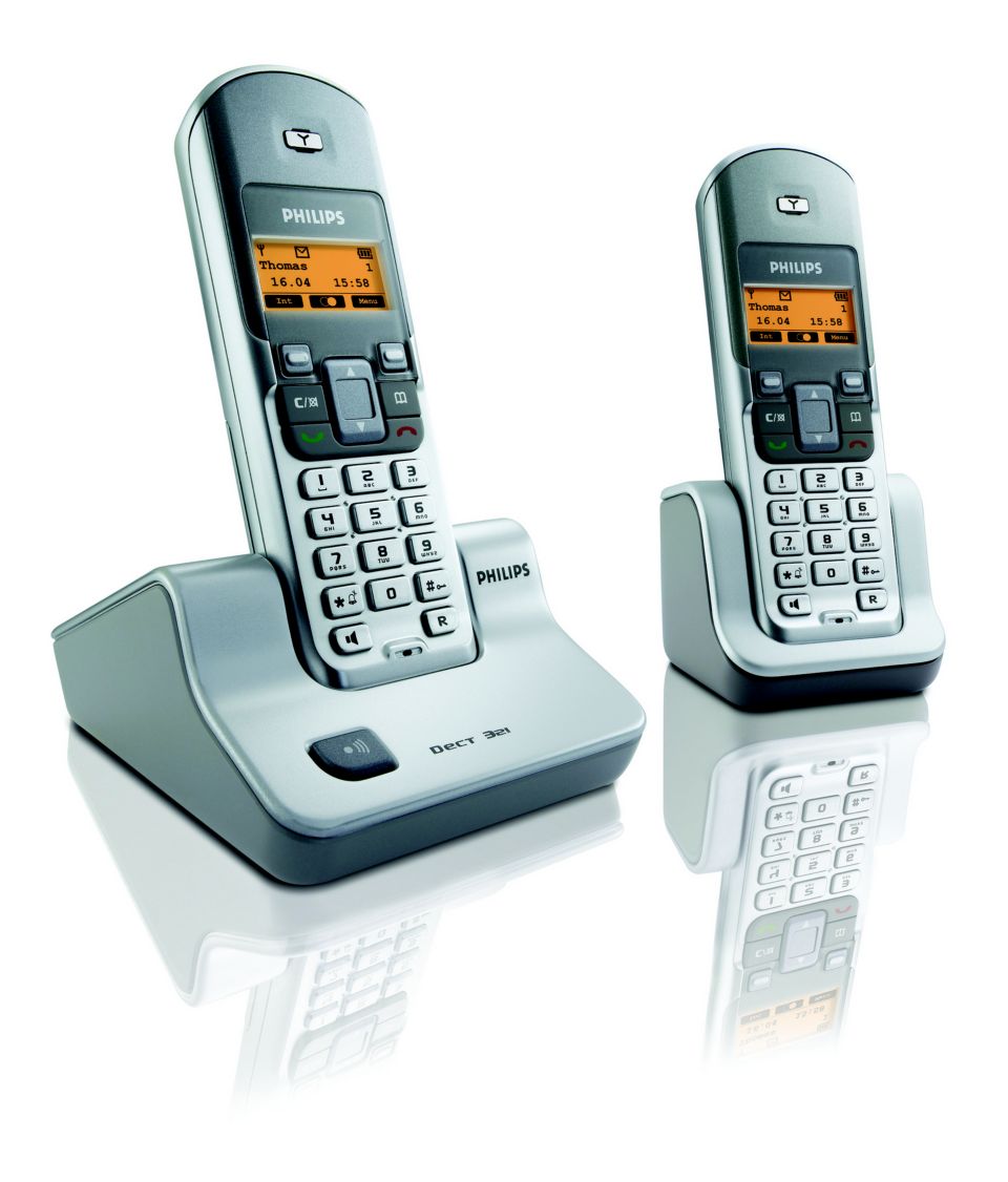 Telefono cordless DECT3212S/08 | Philips