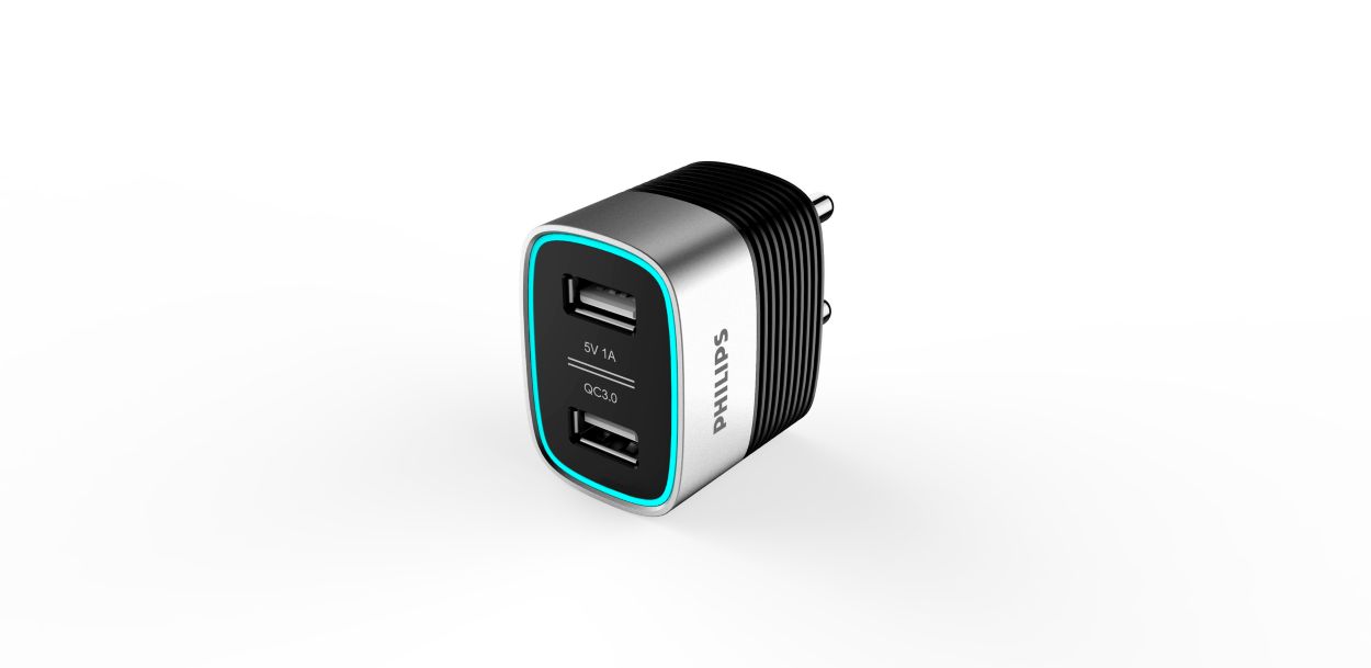 USB wall charger DLP2502Q/94 | Philips