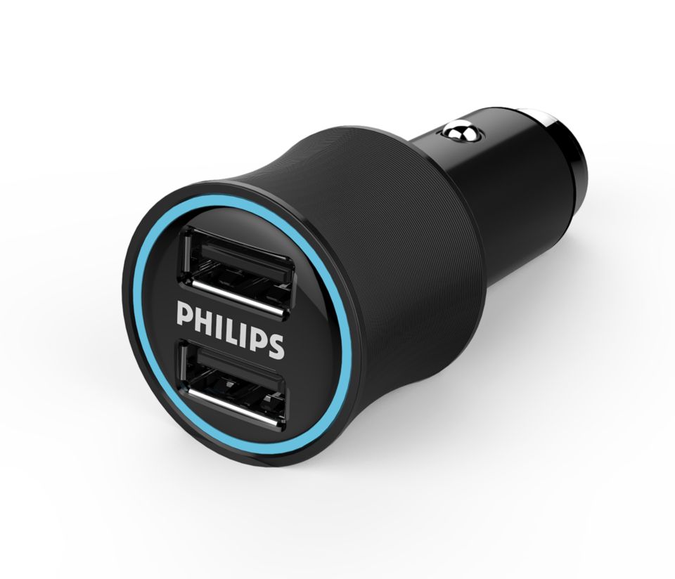 Cargador USB para autos DLP2553/97 | Philips
