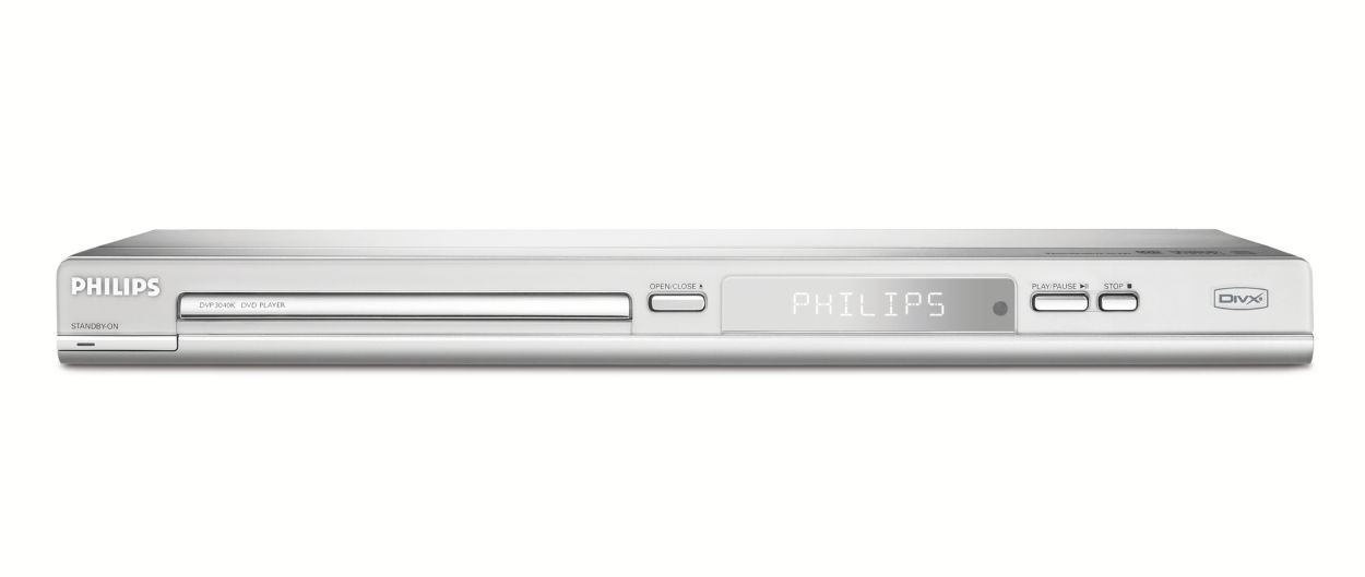 Aparelho de DVD DVP3040K/78 | Philips