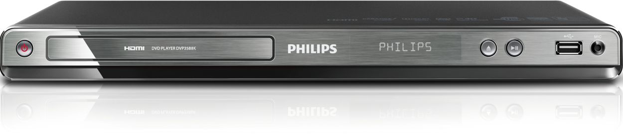 DVD player with HDMI and USB DVP3588/94 | Philips