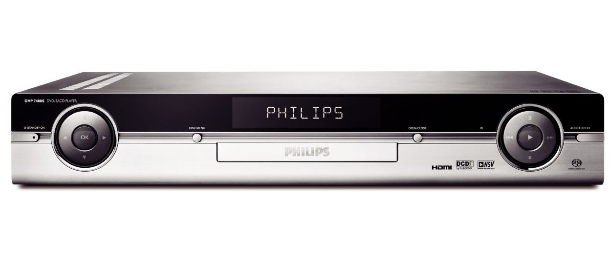 DVD/SA-CD 機 DVP7400S/98 | Philips
