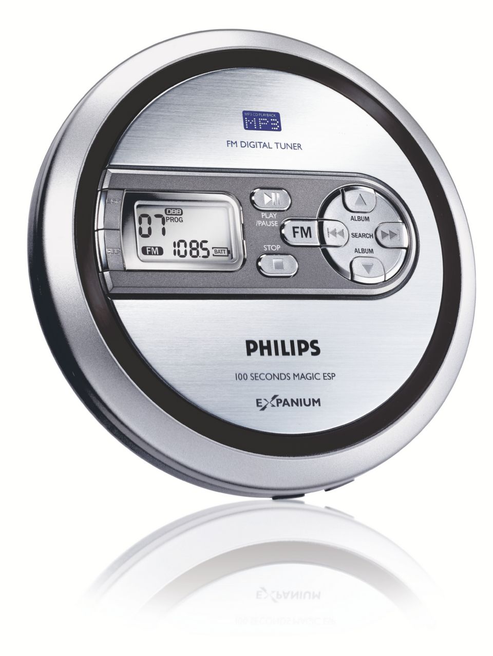 Portable MP3-CD Player EXP2480/00 | Philips