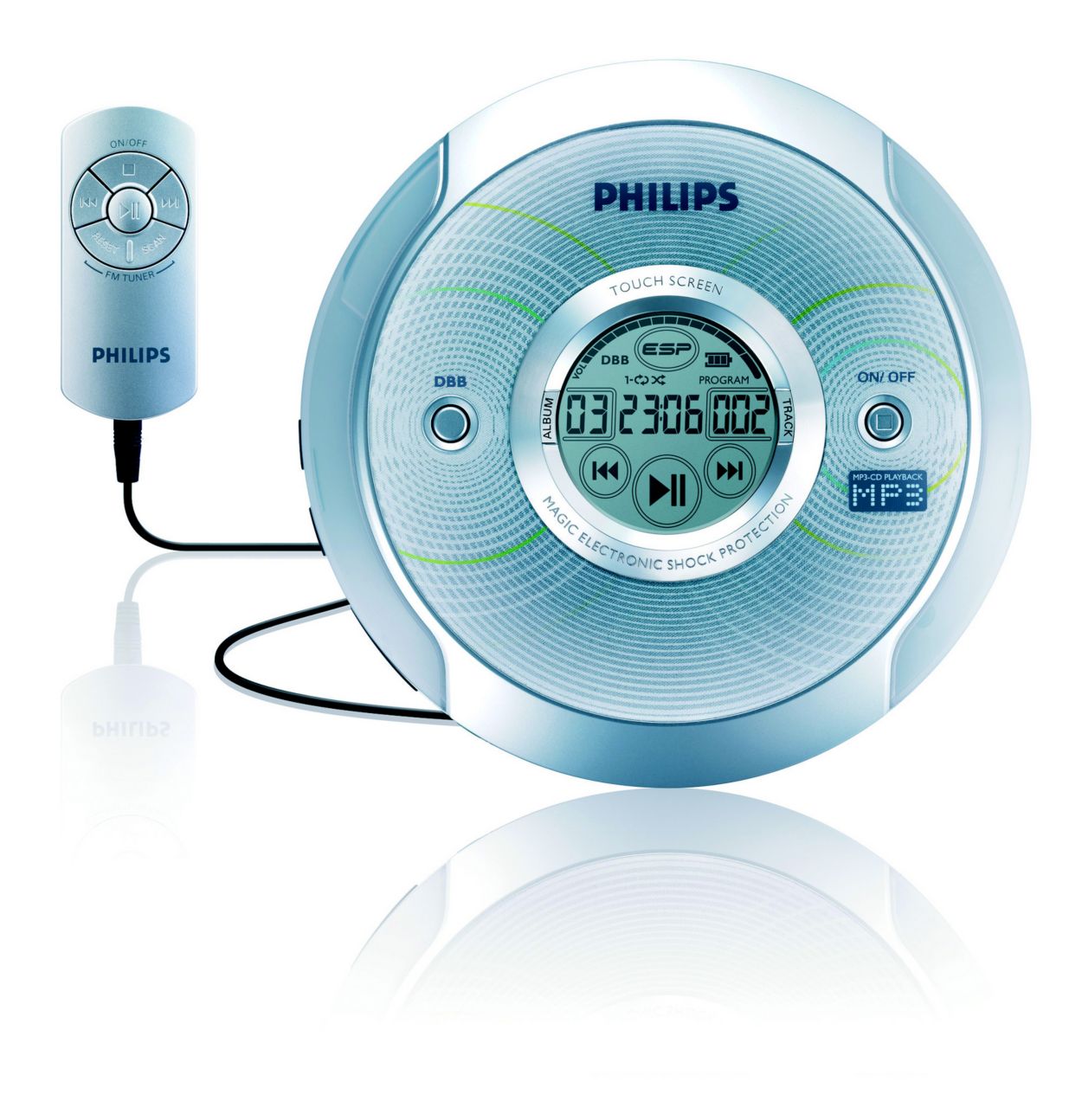 Reproductor portátil de MP3-CD EXP2581/85 | Philips