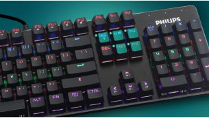Wired mechanical gaming keyboard SPK8601B/89 | Philips