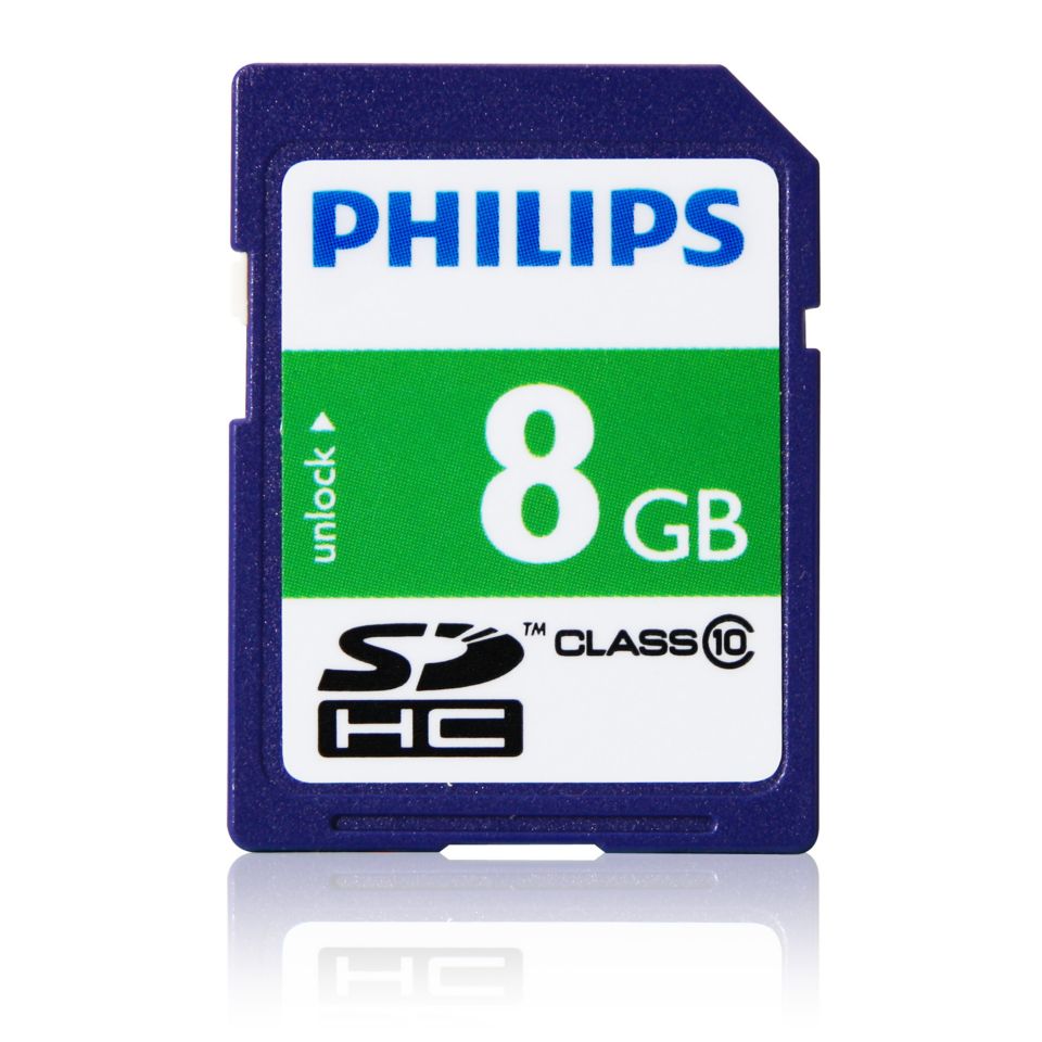 SD cards FM08SD45B/97 | Philips