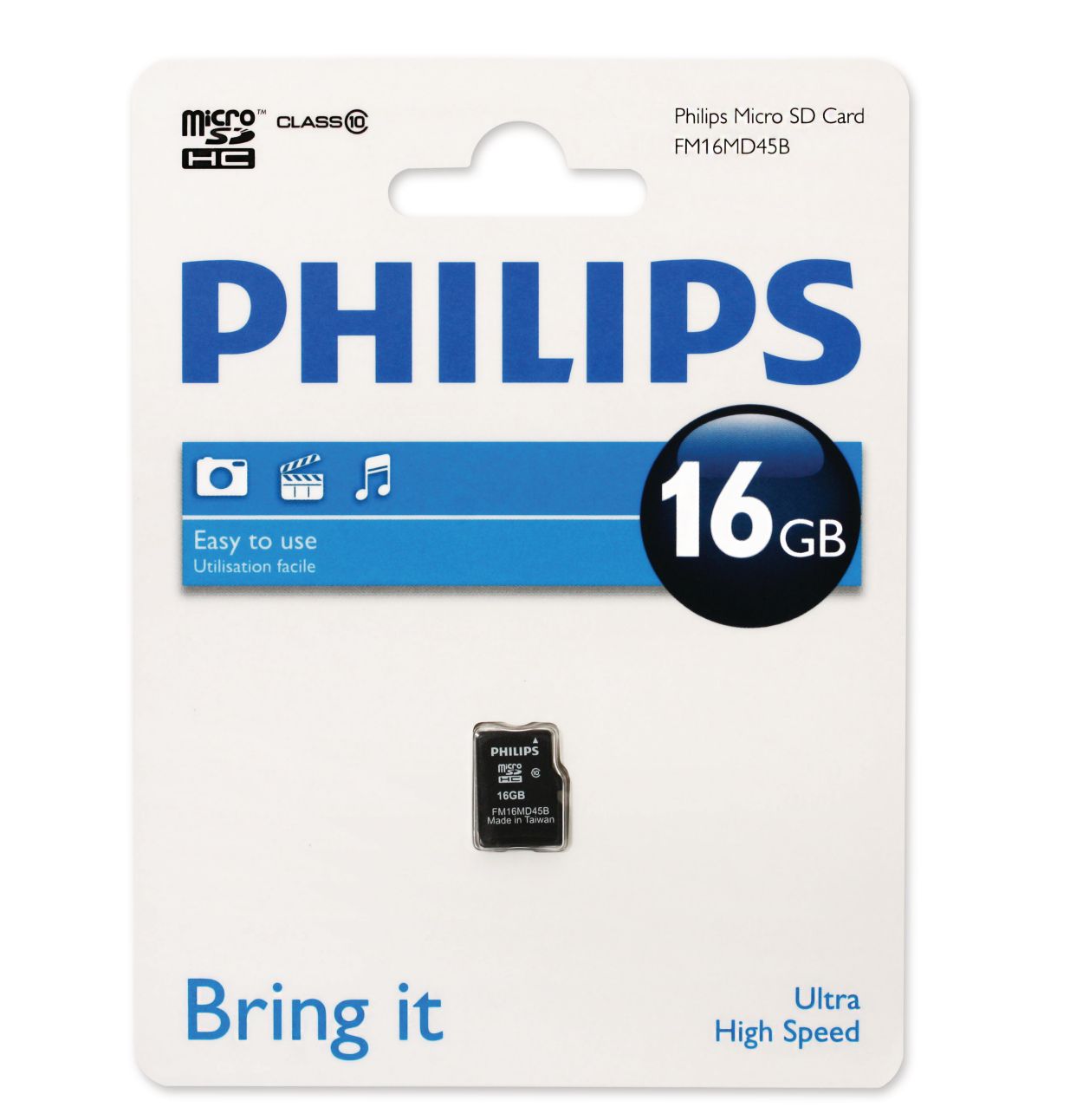 Micro SD cards FM16MD45B/97 | Philips