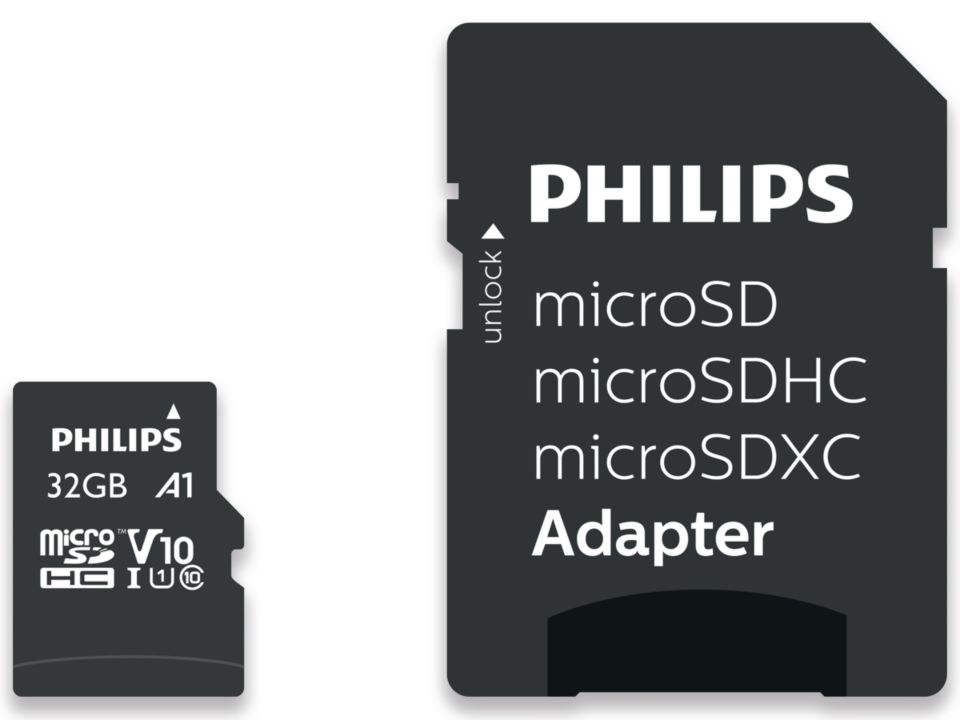 Micro SD cards FM32MP45B/00 | Philips