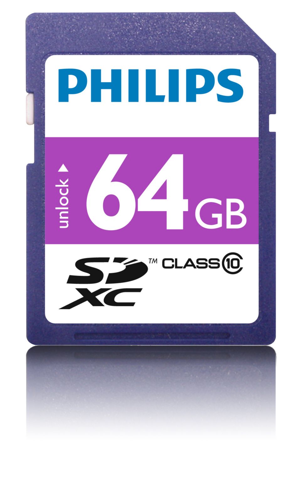 SD cards FM64SD55B/97 | Philips