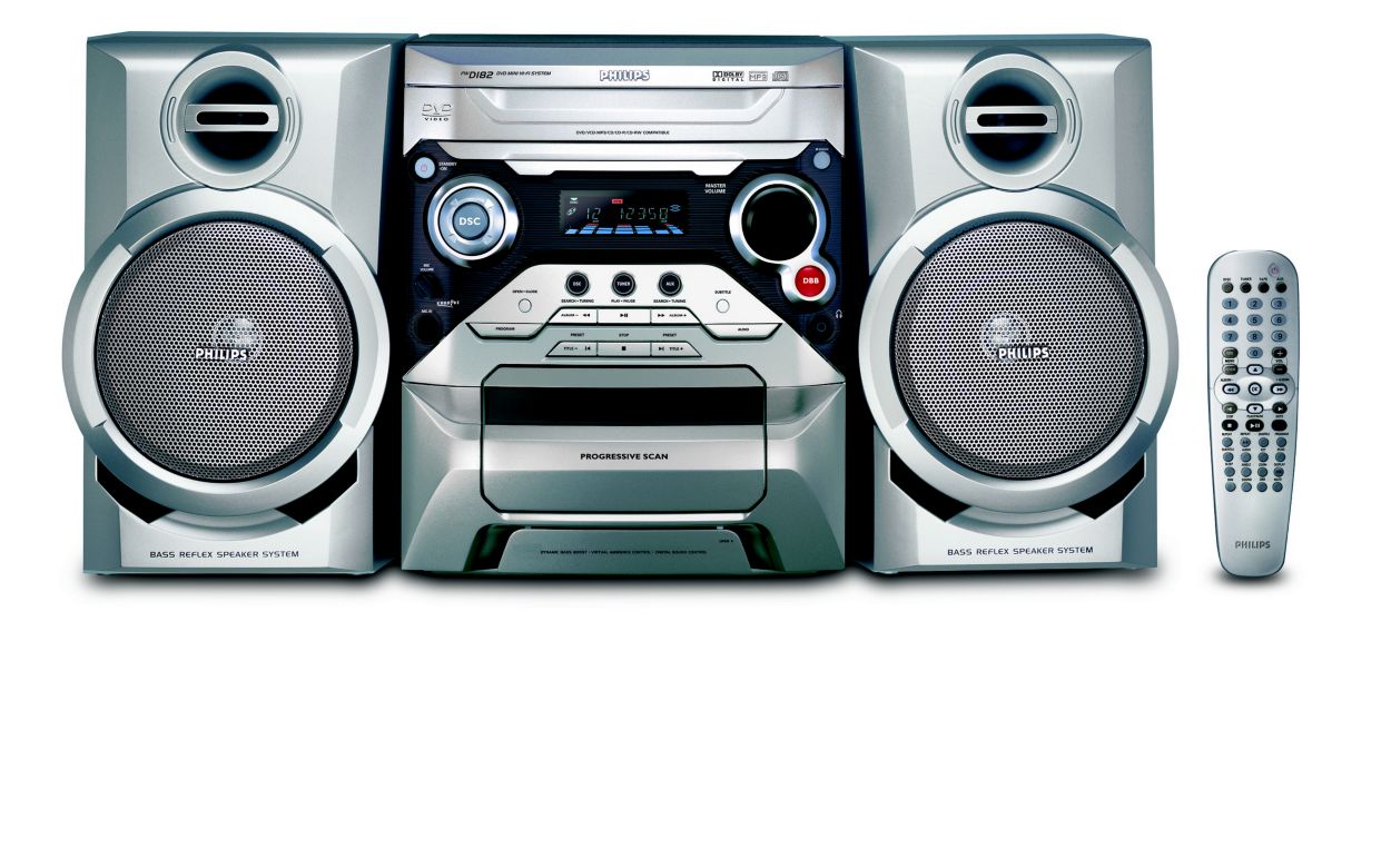 DVD Mini Hi-Fi System FWD182/79 | Philips