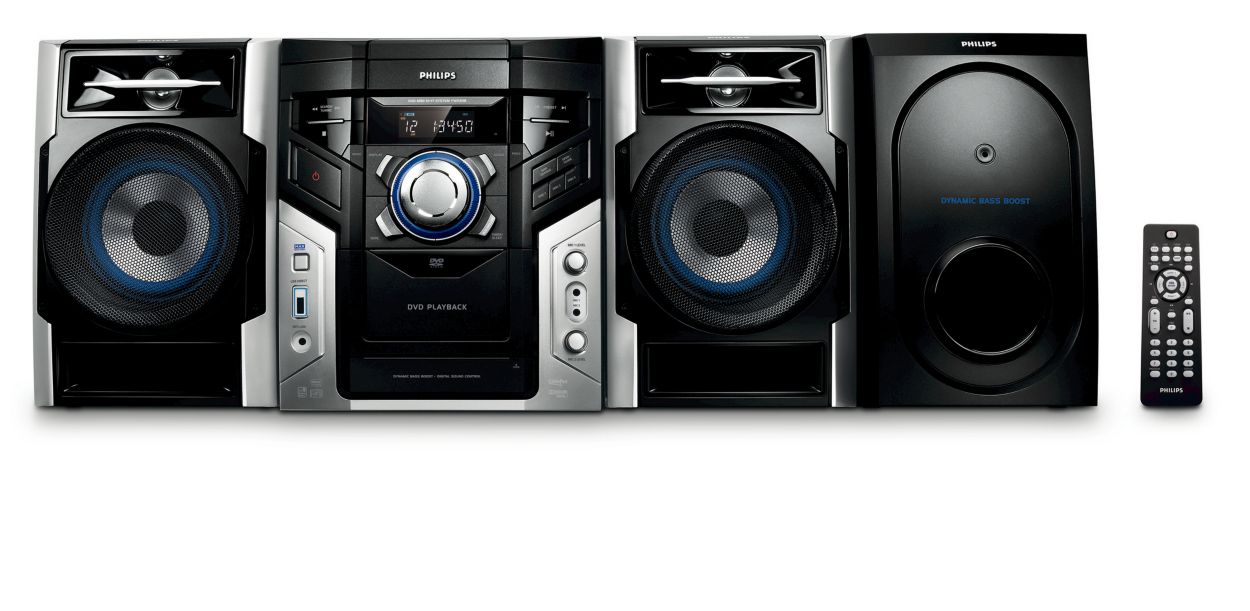 DVD Mini Hi-Fi System FWD398/98 | Philips