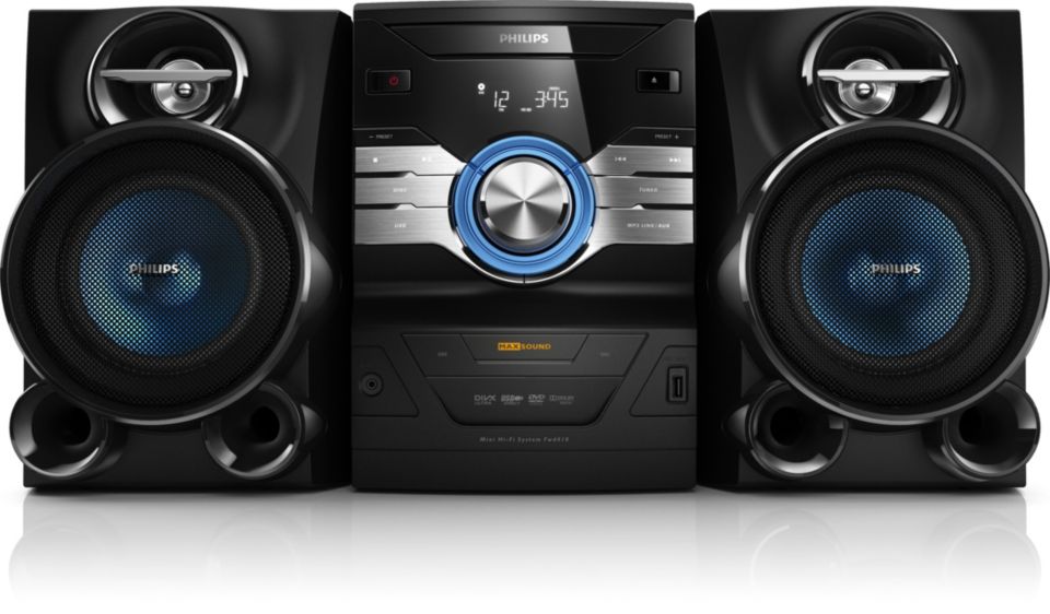DVD Mini Hi-Fi System FWD410/98 | Philips