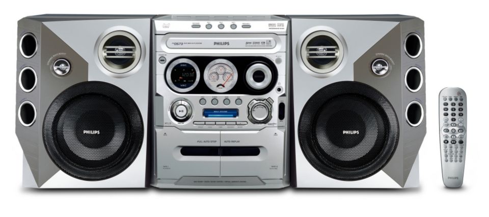 DVD Mini Hi-Fi System FWD573/98 | Philips