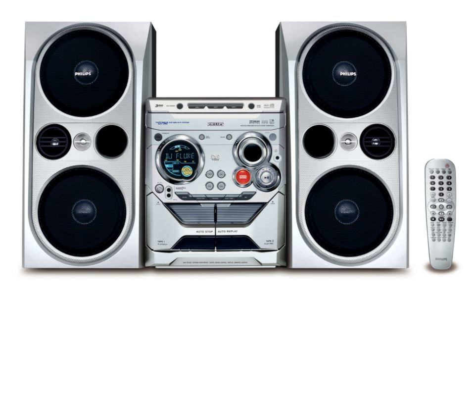 DVD Mini Hi-Fi System FWD792/98 | Philips