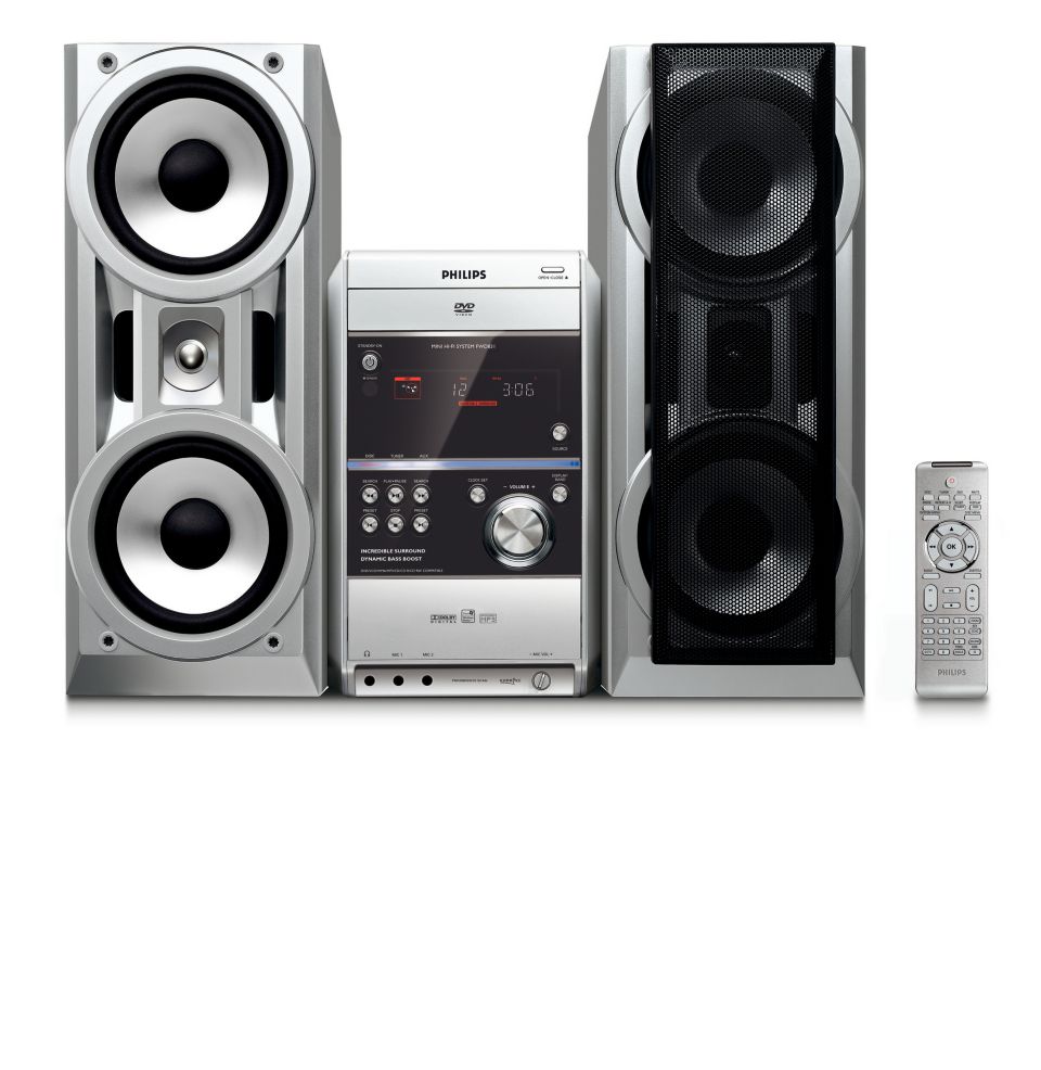 Minisistema HiFi con DVD FWD831/55 | Philips
