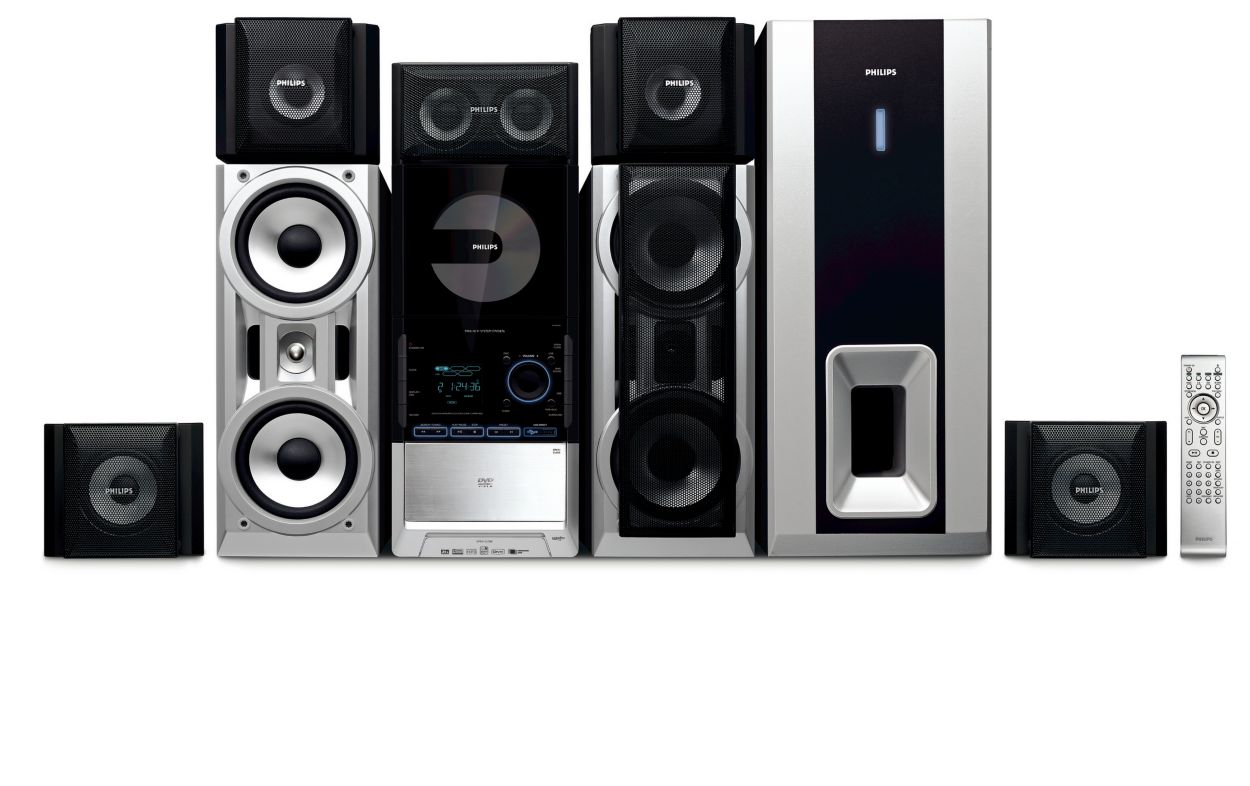 DVD Mini Hi-Fi System FWD876/98 | Philips