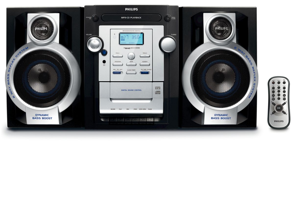 MP3 Mini Hi-Fi System FWM143/12 | Philips